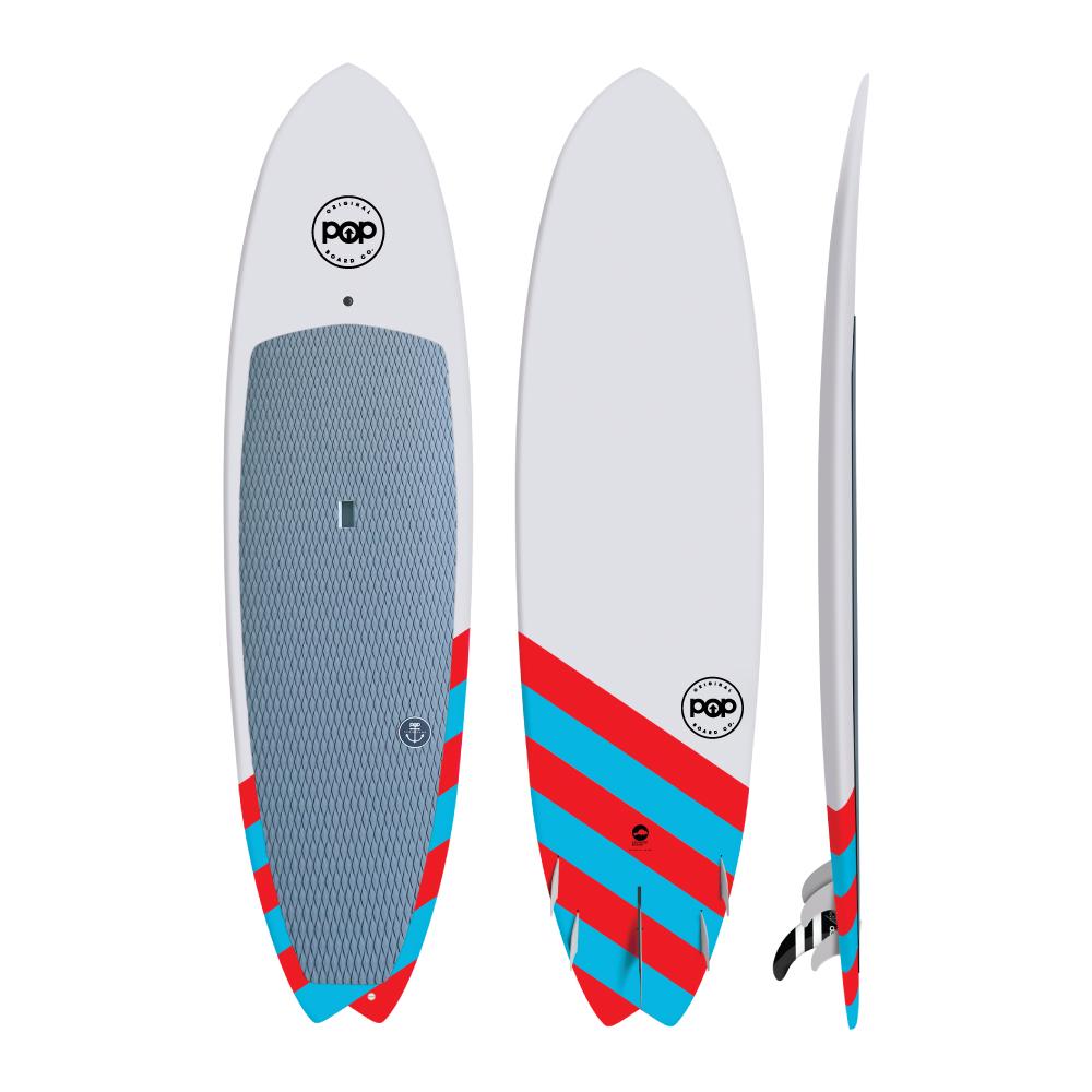 Pop Board Co 9'6 Saltwater Beaver– Electric Surf Co